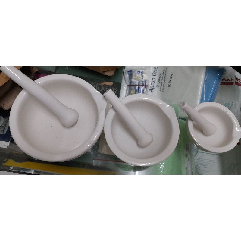 Jual ALAT TUMBUK OBAT/MORTAR DAN STAMPER | Shopee Indonesia