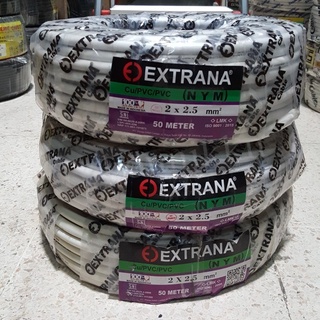 Jual KABEL LISTRIK ENGKEL NYM EXTRANA 2 X 2,5MM PANJANG 50 METER | Shopee Indonesia