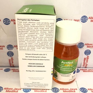Jual Actifed Hijau 60ml - Obat Batuk Berdahak Dan Pilek Indonesia ...