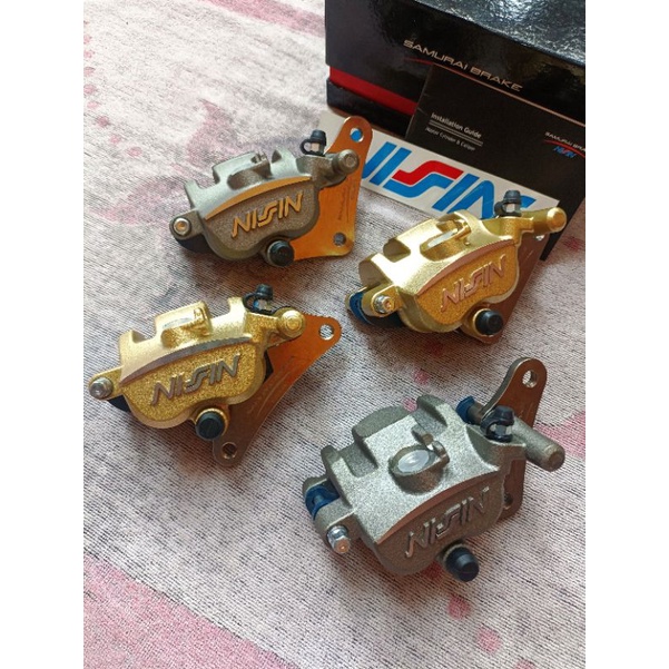 Jual KALIPER KANAN NISSIN SAMURAI BRAKE 2 PISTON ORIGINAL | Shopee Indonesia