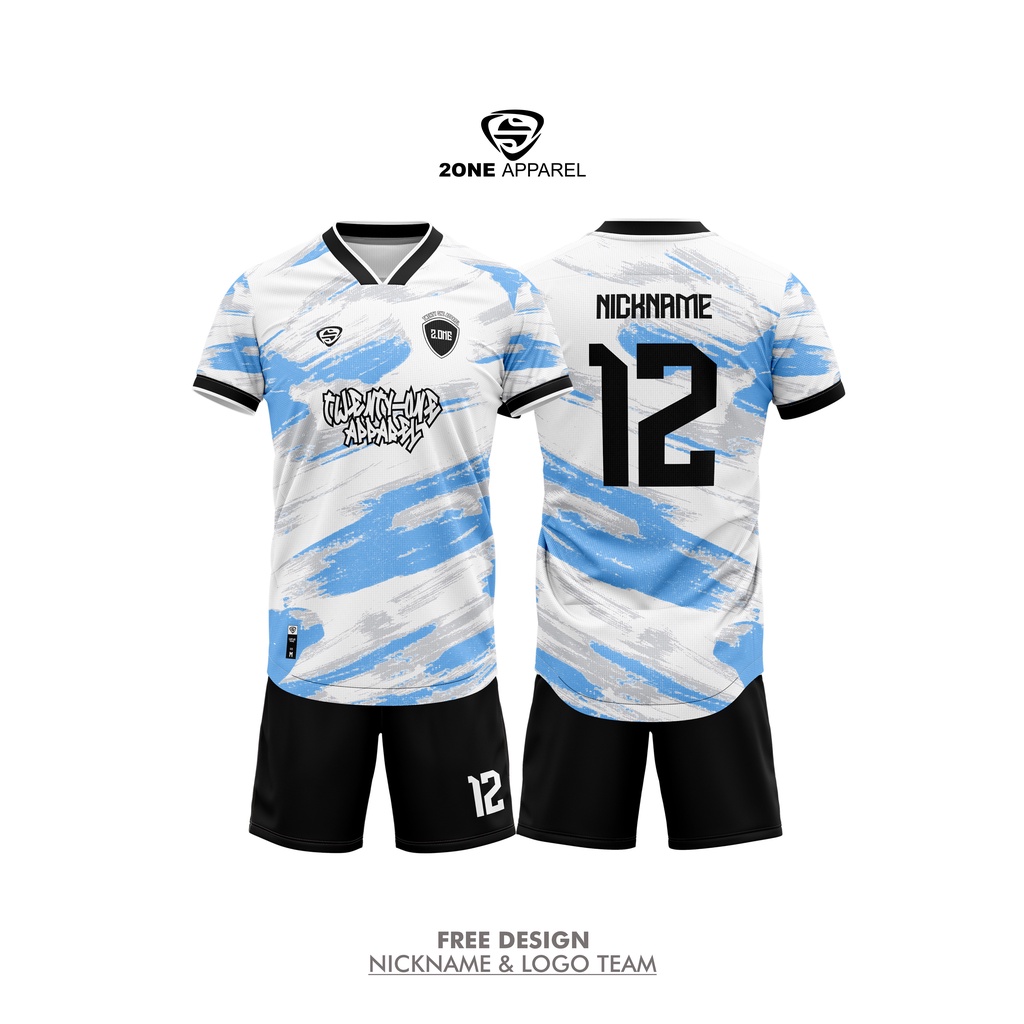 Jual [Bisa satuan] JERSEY FUTSAL CUSTOM FULL PRINT BAHAN DRYFIT MILANO & NIKE PREMIUM | Shopee ...