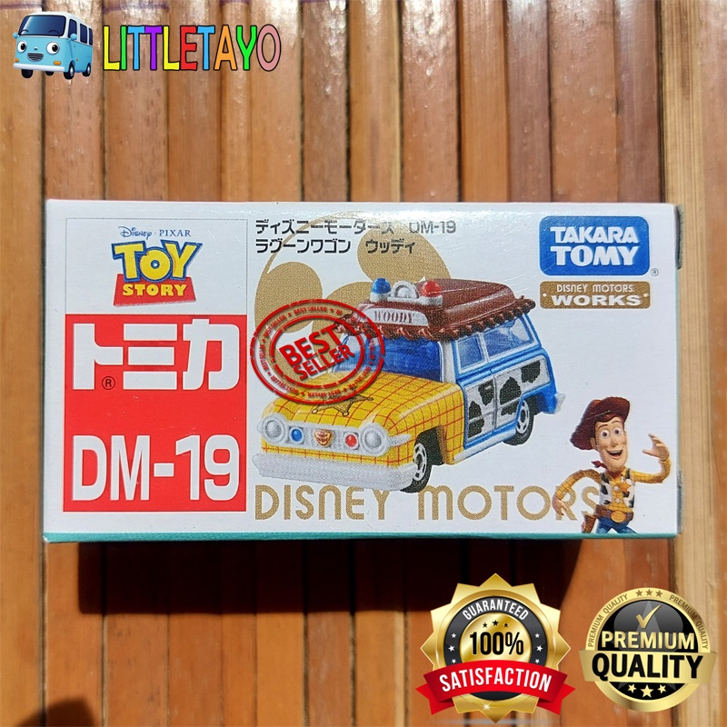 Jual TOMICA DISNEY DM 19 TOY STORY WOODY LAGUNA WAGON POLICE CAR PROMO TAKARA TOMY ORIGINAL ...
