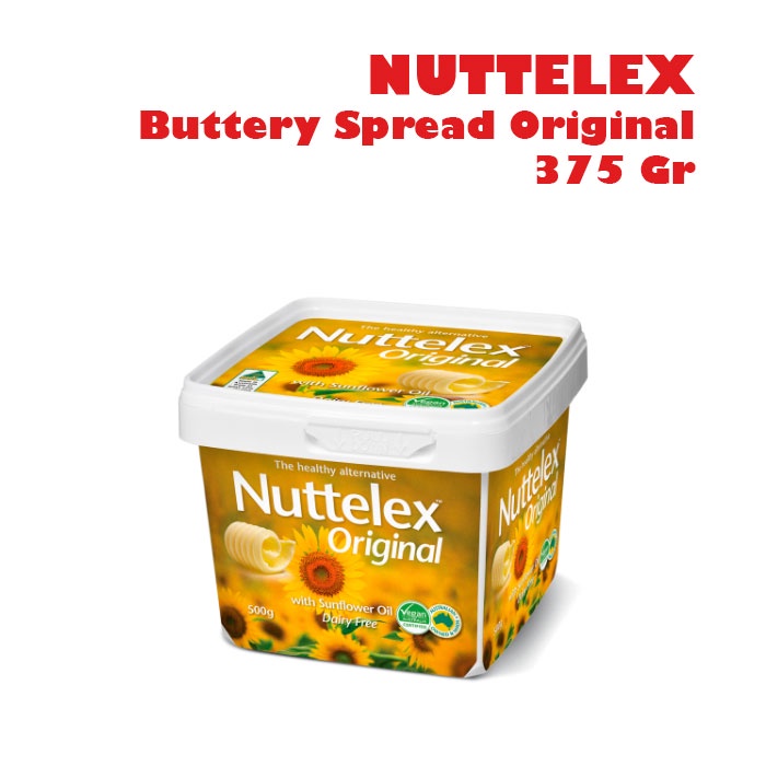 Jual NUTTELEX - Buttery Spread Original Vegan Butter 375 Gr | Shopee ...