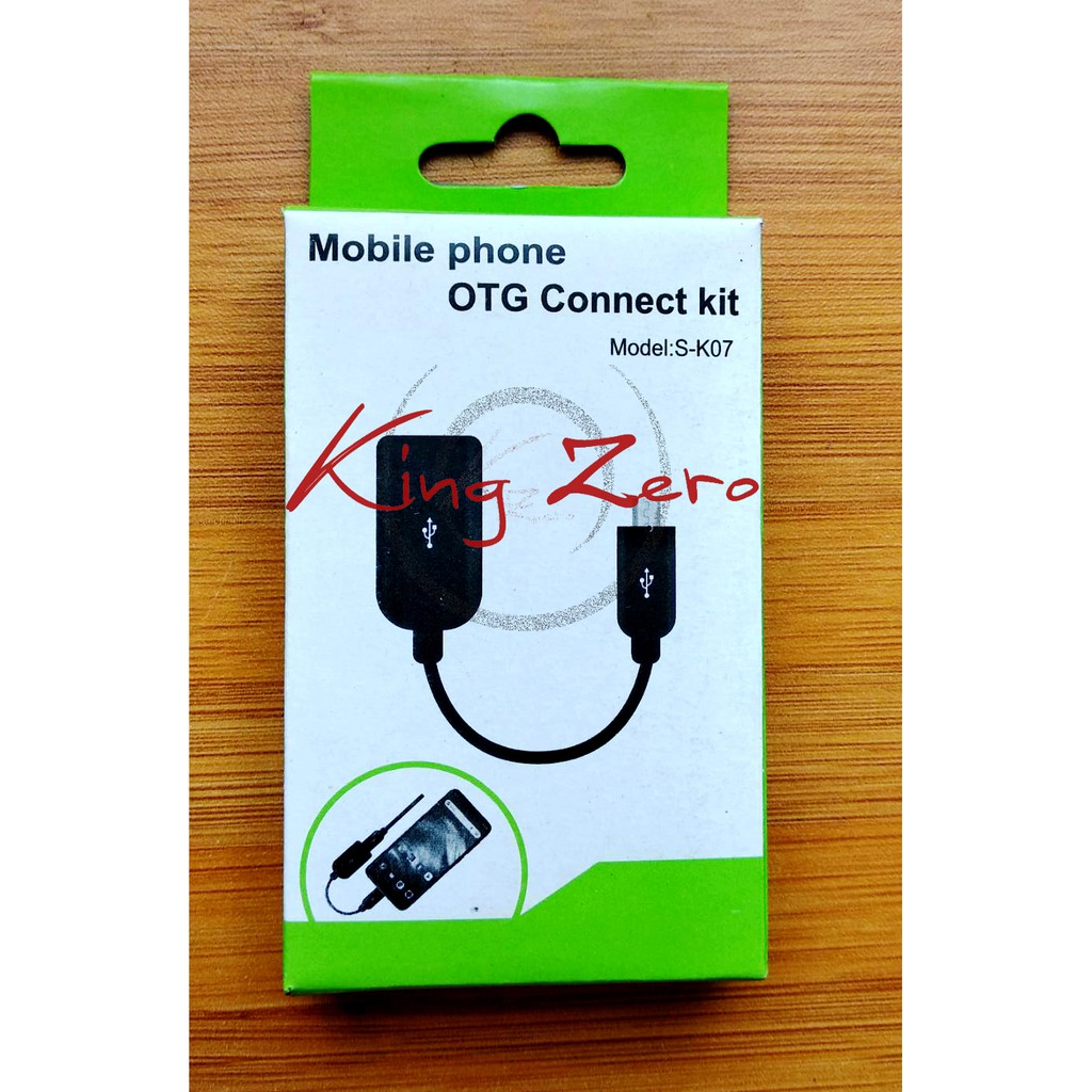 Jual Kabel OTG connect kit S-K07 Micro - Hitam | Shopee Indonesia