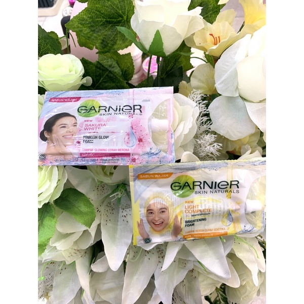 Jual Garnier Facial Foam Sabun Wajah Sachet 9ML | Shopee Indonesia