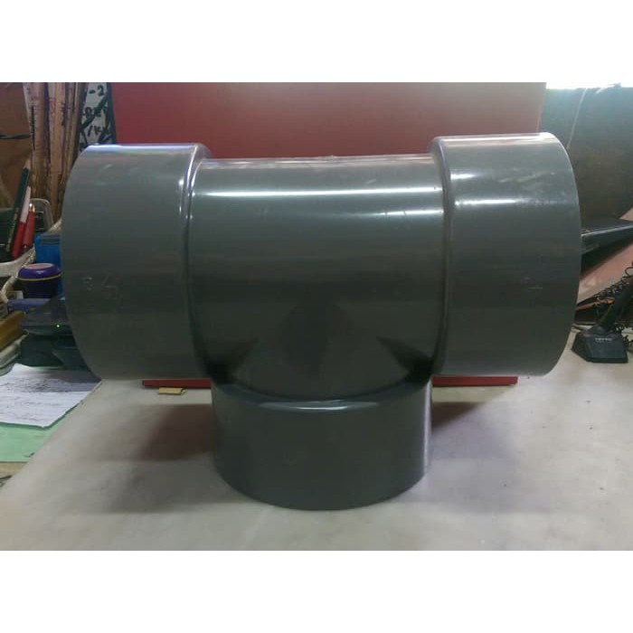 Jual SAMBUNGAN PIPA TEE 4" RUCIKA D / T 4 INCH PARALON PRALON Indonesia|Shopee Indonesia