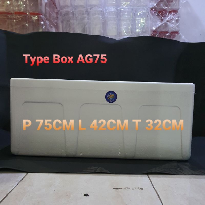 Jual Styrofoam Box AG 75 Low Kualitas A ukuran 75 x 42 x 32 cm Box ...