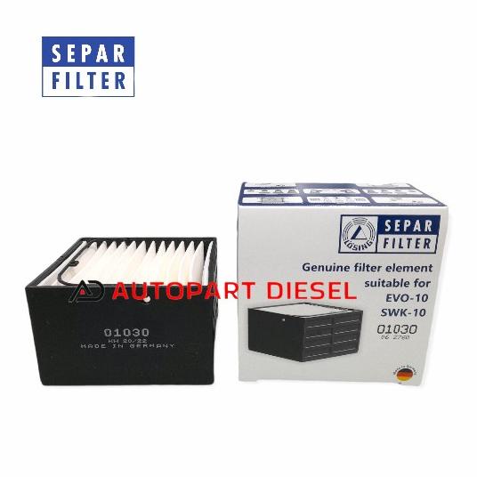 Jual 01030 Separ Genuine Fuel Filter Element Water Separator | Shopee ...