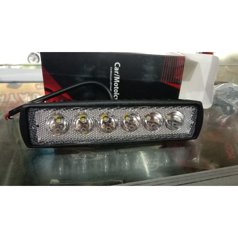 Jual Lampu Sorot Led Variasi Model 6Mata/Lampu Touring Lampu Tembak ...