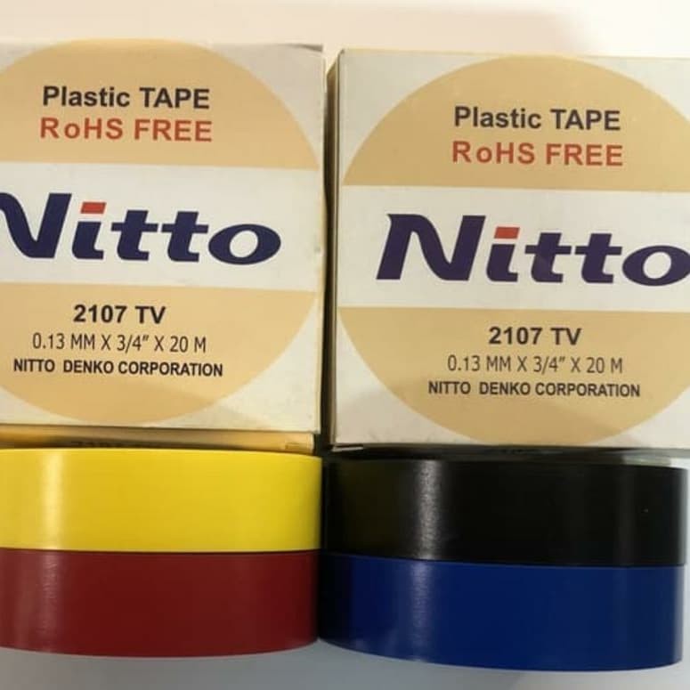Jual Nitto Isolasi Isolatif Listrik Warna Original Indonesia|Shopee ...