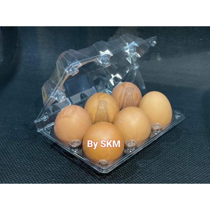 Jual Mika Telur / Egg Tray / Tray Telur Isi 6 Butir Sudah Ada Pengunci ...