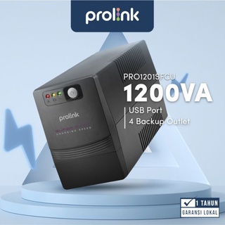 Jual UPS Prolink 1200VA Pro 1201 SFCU Line Inter aktif UPS With Usb ...