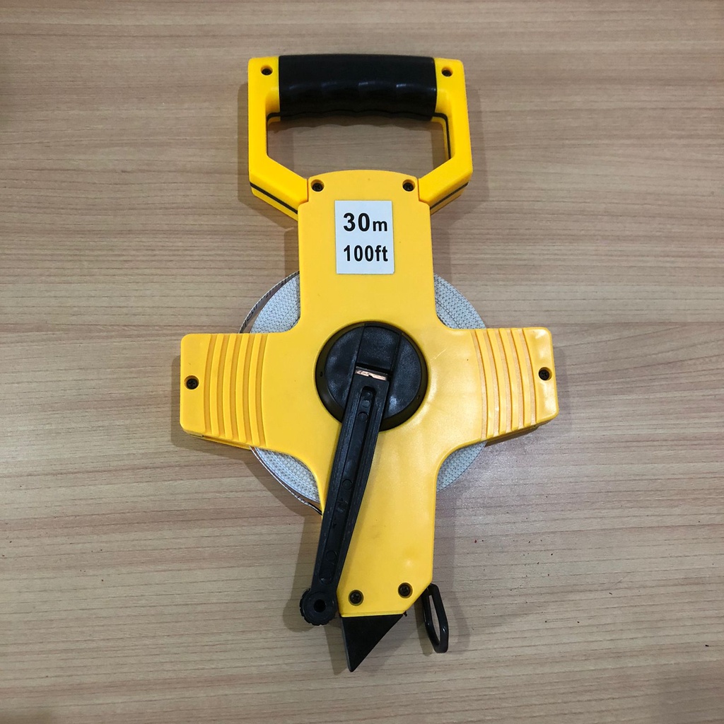 Jual Meteran Tancap/Meter Gulung Rol Tanam Tanah Bangunan 30M/100FT ...