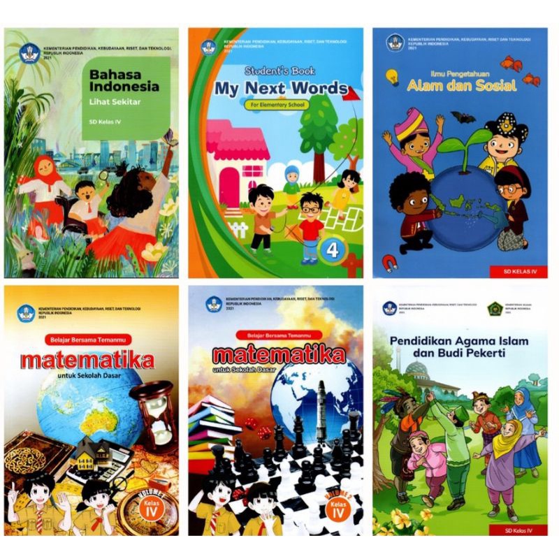 Jual Buku kelas 4 kurikulum merdeka | Shopee Indonesia