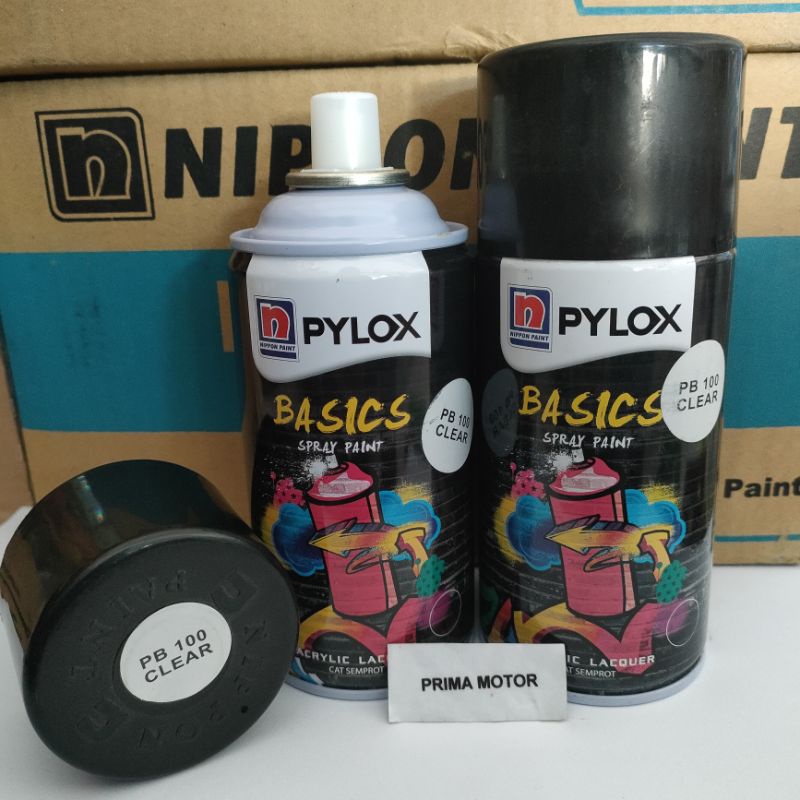 Jual Pylox Pilox Basic Atau Cat Semprot Nippon paint Pilox PB 100 CLEAR ORIGINAL Nippon paint ...