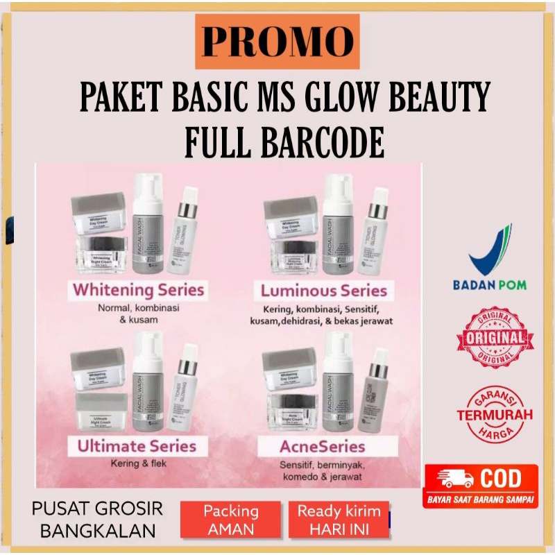 Jual PAKET MS GLOW BEAUTY TERMURAH | Shopee Indonesia