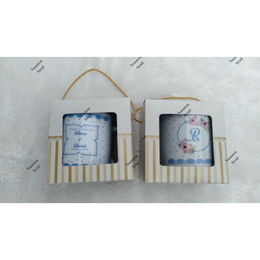 Jual Souvenir Paper box Mug Standar Packaging Gelas Mug Keramik Kemasan ...