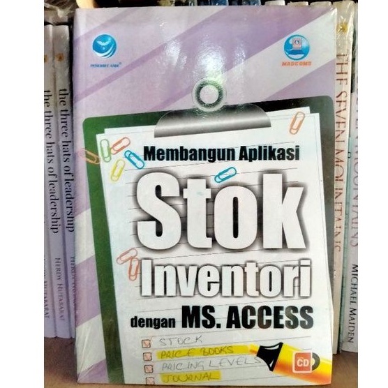 Jual Membangun Aplikasi Stok Inventori dengan MS. Access (+cd ...