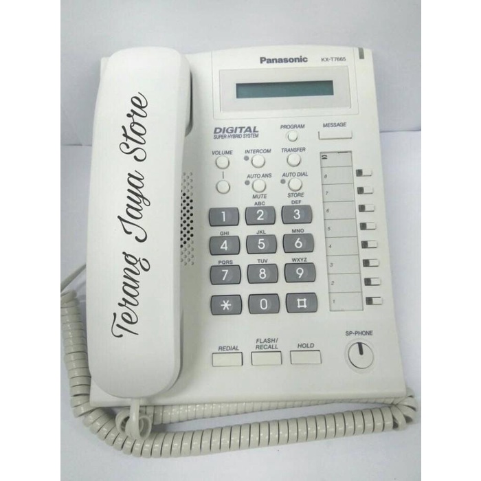 Jual Telepon | Telepon Digital Panasonic Kx-T7665 Telepon Key Master ...