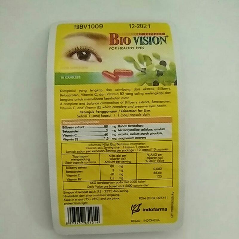 Jual bio vision | Shopee Indonesia