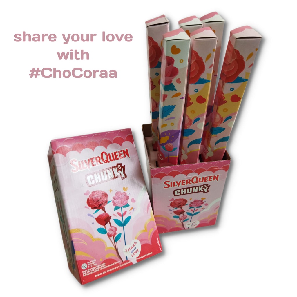 Jual Silverqueen Chunky love valentine special edition | Shopee Indonesia