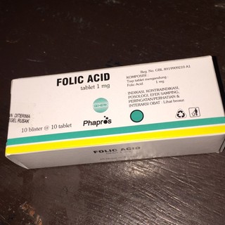 Folavit 400 mcg 1 strip isi 10 tablet - Folavit 1mg 1 strip isi 4 ...