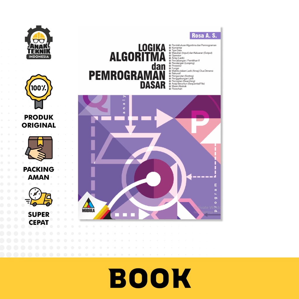 Jual Buku LOGIKA ALGORITMA dan PEMROGRAMAN DASAR | Shopee Indonesia Jual Buku LOGIKA ALGORITMA dan PEMROGRAMAN DASAR | Shopee Indonesia