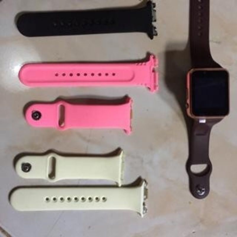 Jual Tali Cadangan jam AIMO A1 U10 Smartwatch STRAP (PLUS TUTUP BATERAI ...