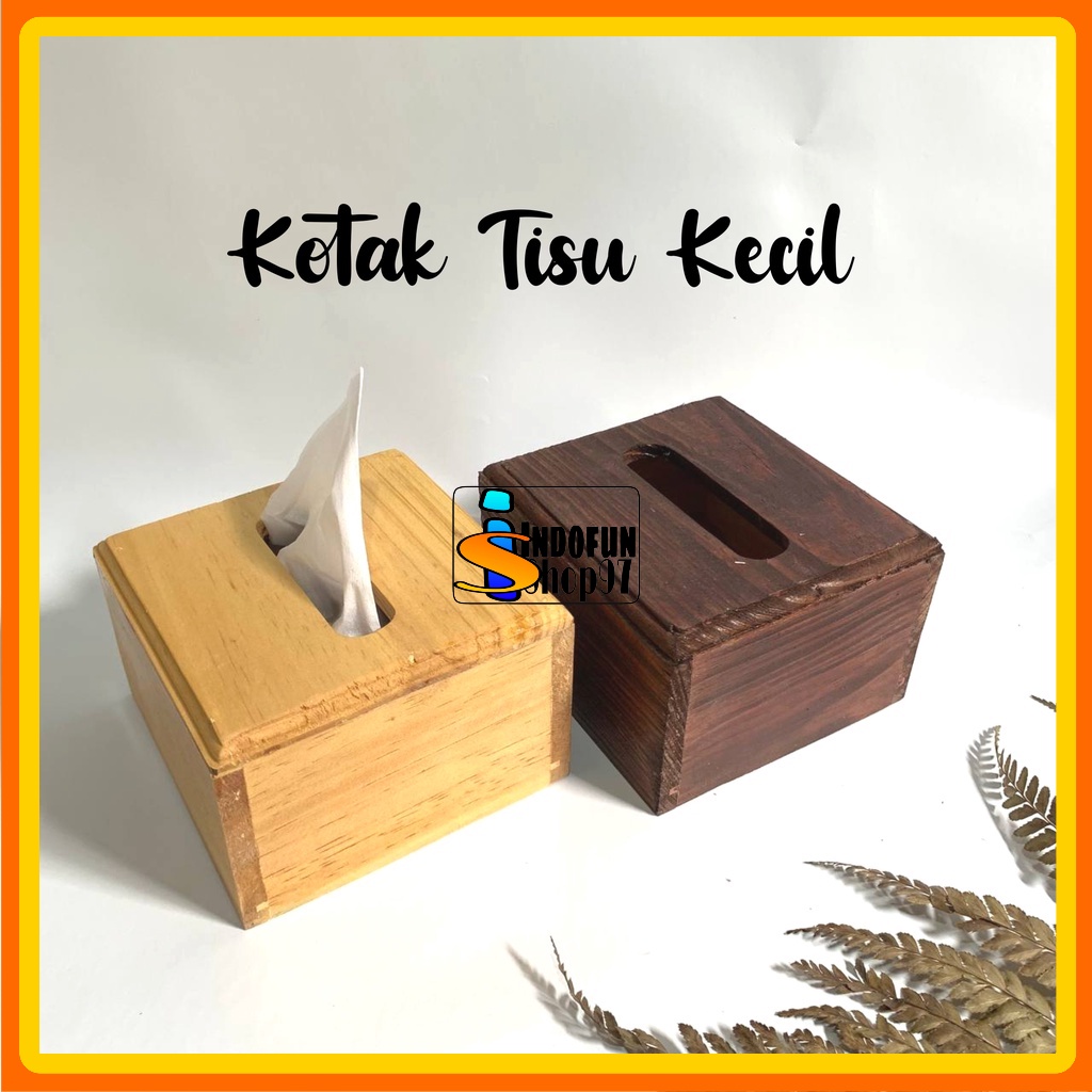 Jual Kotak Tisu Box Tissue Mini Tempat Tisu kerajinan tangan dari kayu ...