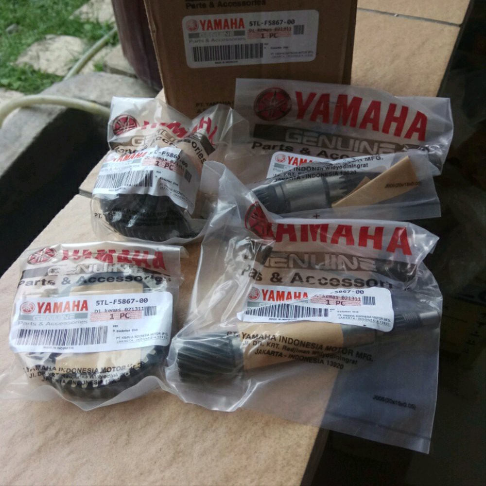 Jual GEAR GIGI RASIO-GEAR TRANSMISION-GIGI RATIO RASIO MIO SPORTY-MIO ...