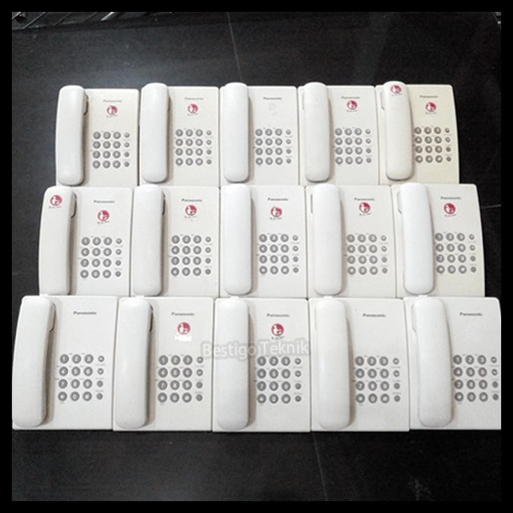 Jual 85ZF TELEPHONE RUMAH SINGLE LINE ANALOG STANDAR PANASONIC KX-TS505 ...