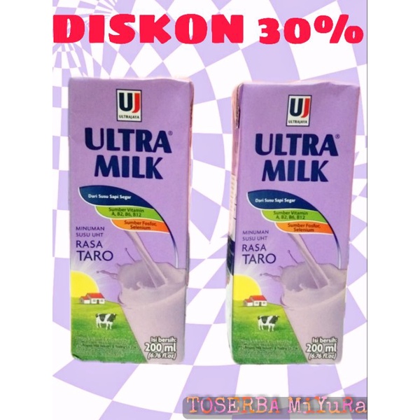 Jual Ultra Taro | Susu UHT | Susu Ultra | Susu Rasa Taro Indonesia ...