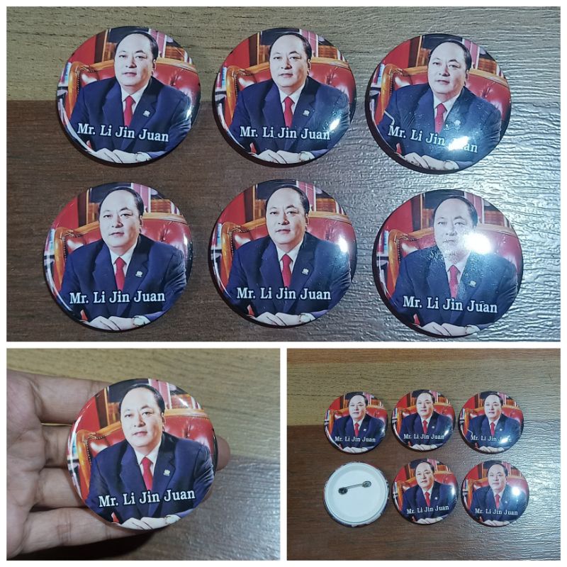 Jual Pin Mr Lin Juan pendiri TIENS | Shopee Indonesia