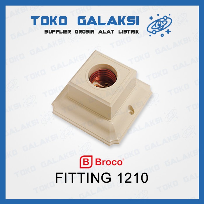 Jual Broco 1210 Fitting Plafon Besar Ceiling Lamp Holder | Shopee Indonesia