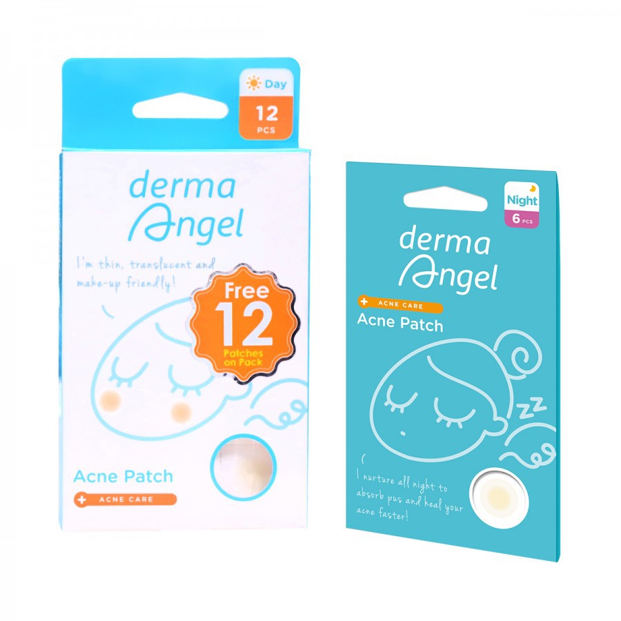 Jual DERMA ANGEL ACNE PATCH MIX 18 | Shopee Indonesia