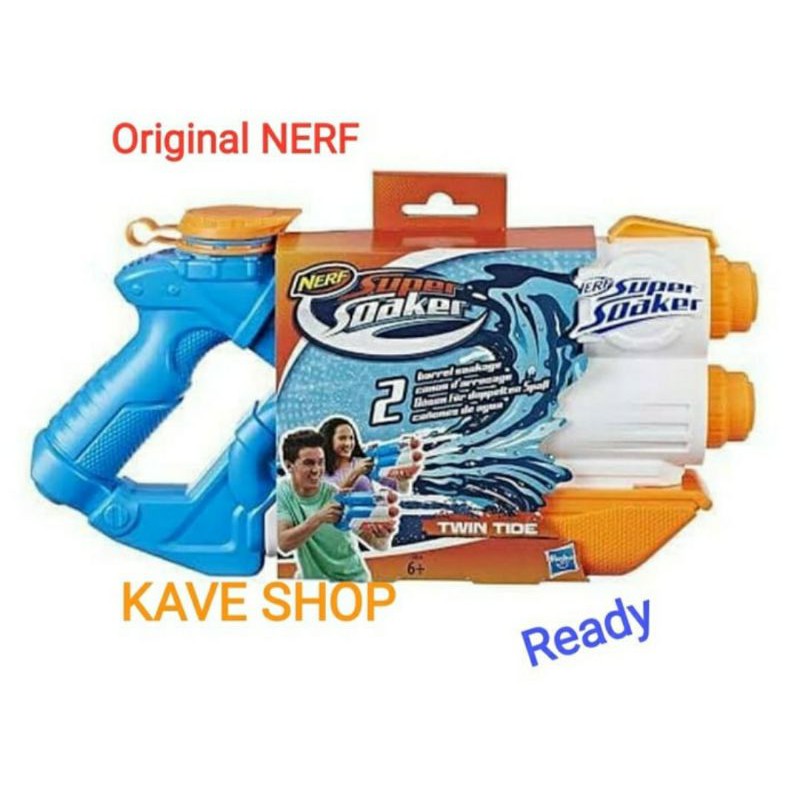 Jual NERF Twin Tide - Super Soaker - Original HASBRO - NEW | Shopee ...