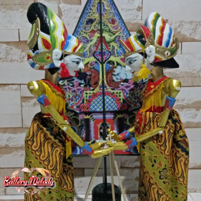 Jual Wayang Golek Yudistira & Drupadi (Sepasang) | Shopee Indonesia