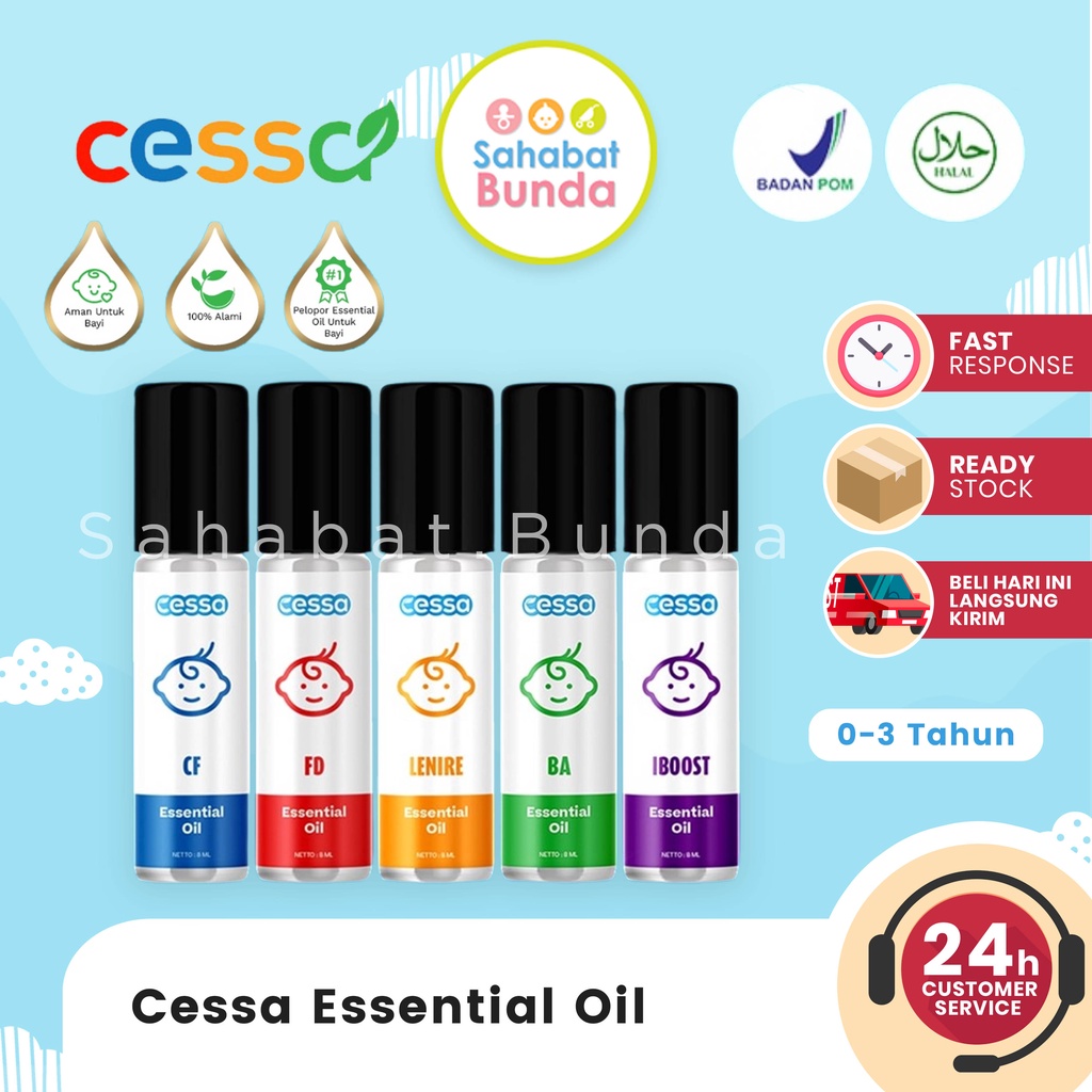 Jual CESSA Essential Cough & Flu / Fever Drop / Bugs Away / Lenire ...