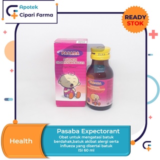 Jual Pasaba Expectorant Sirup Obat Batuk | Pilek | Flu | Alergi Pada ...