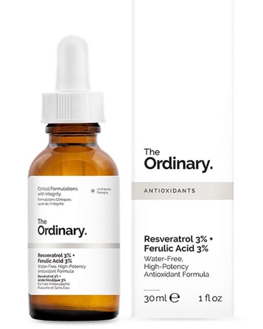 Jual The ordinary resveratrol 3% + ferulic acid 3% 30ml | Shopee Indonesia
