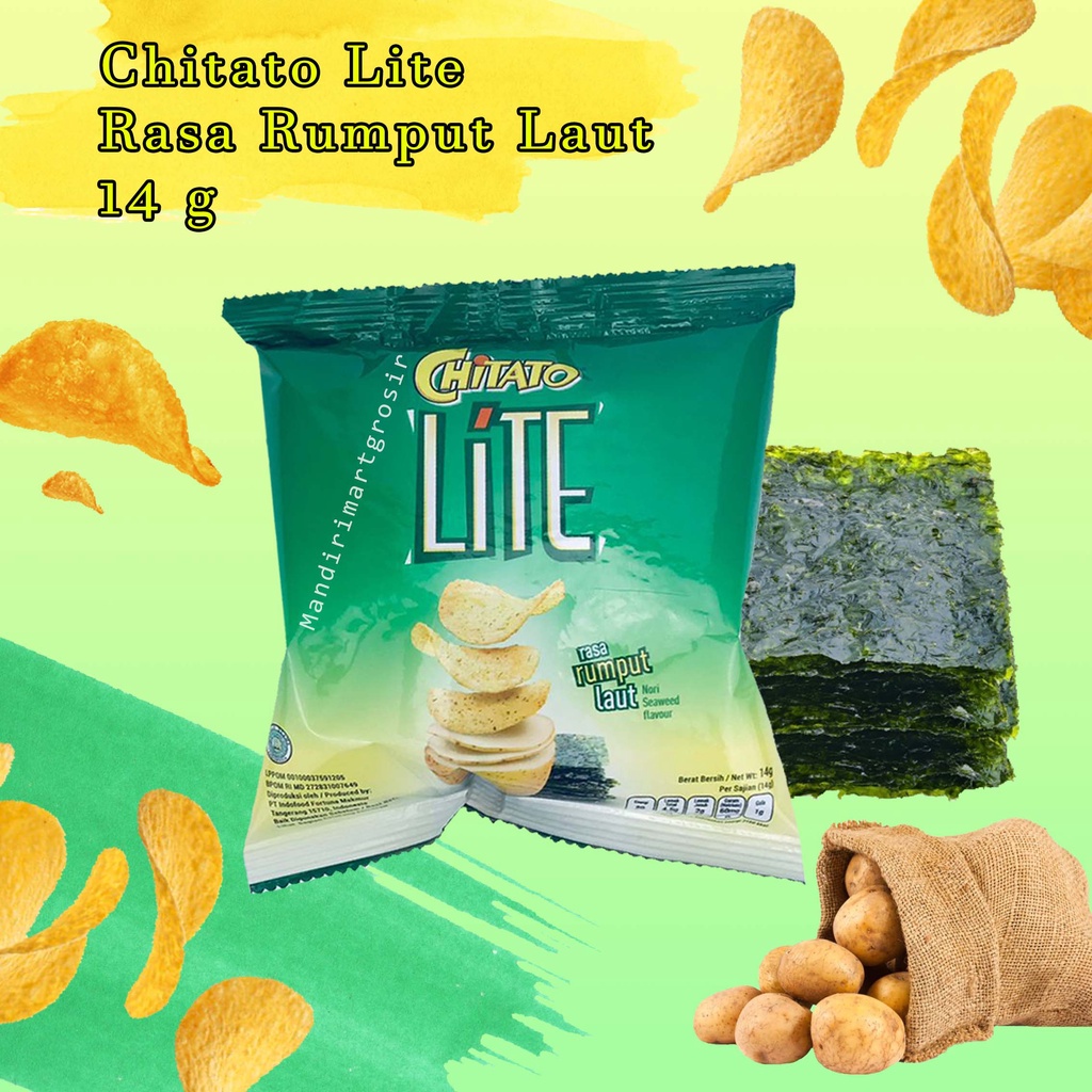 Jual CHITATO LITE / SNACK / RASA RUMPUT LAUT / 14g | Shopee Indonesia