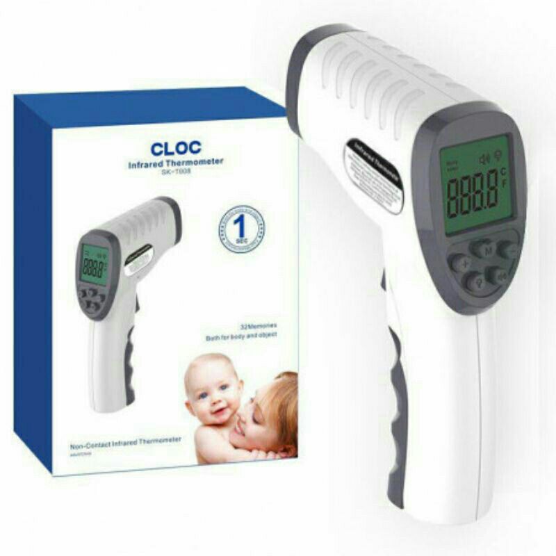 Jual Infrared Thermometer Gun/Termometer suhu badan/Termometer Tembak ...
