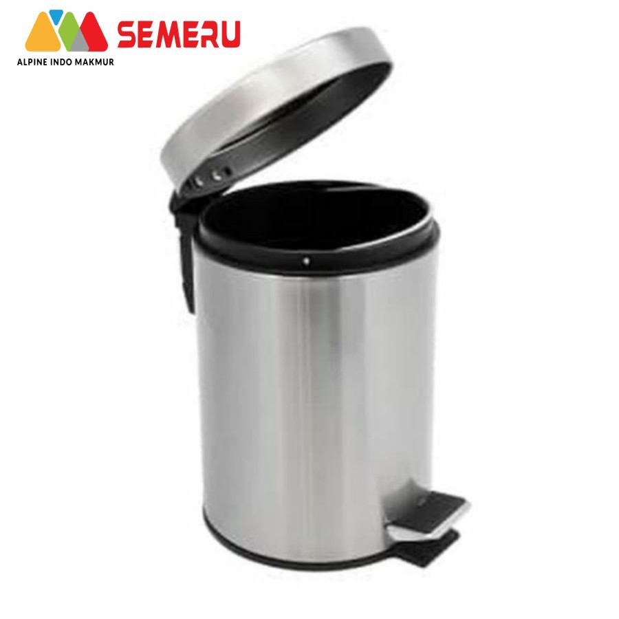Jual SUBRON TONG SAMPAH INJAK TUTUP STAINLESS STEEL | Shopee Indonesia