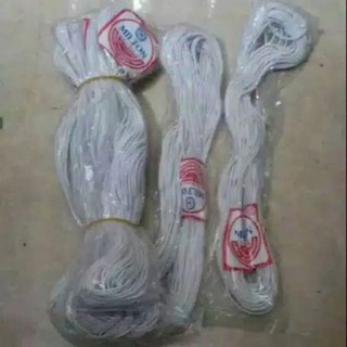 Jual Tali Sengkelit - Tali Karet - Tali Kancing HITAM PUTIH MILTON ...