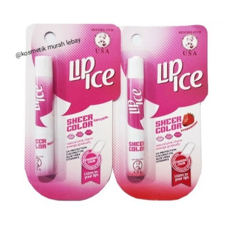Jual Lip Ice Sheer Color-Lip balm | Shopee Indonesia
