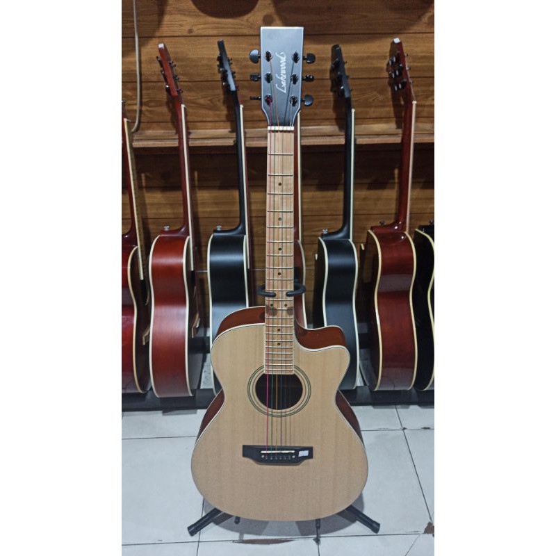 Jual Gitar Akustik Elektrik Lakewood Natural | Shopee Indonesia