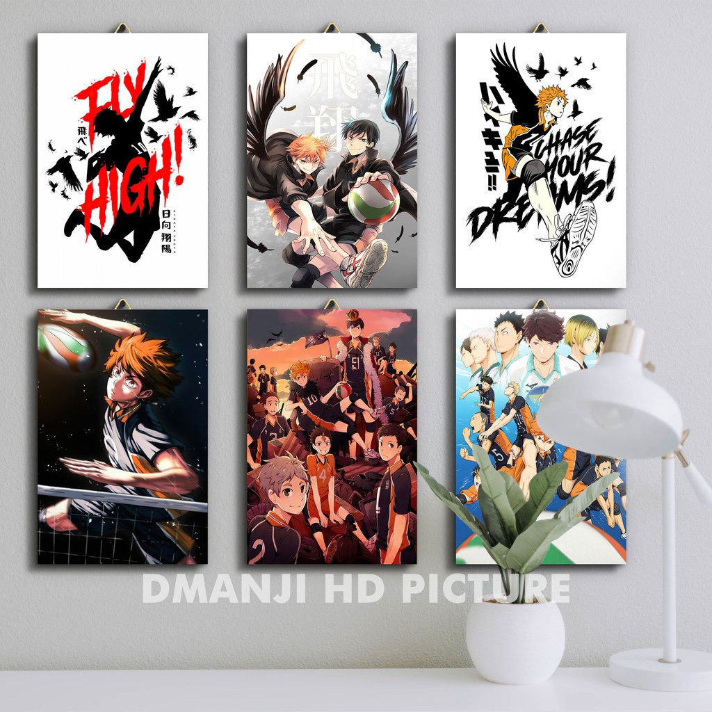 Jual POSTER KAYU ANIME HAIKYUU / HIASAN DINDING ANIME HAIKYUU ...