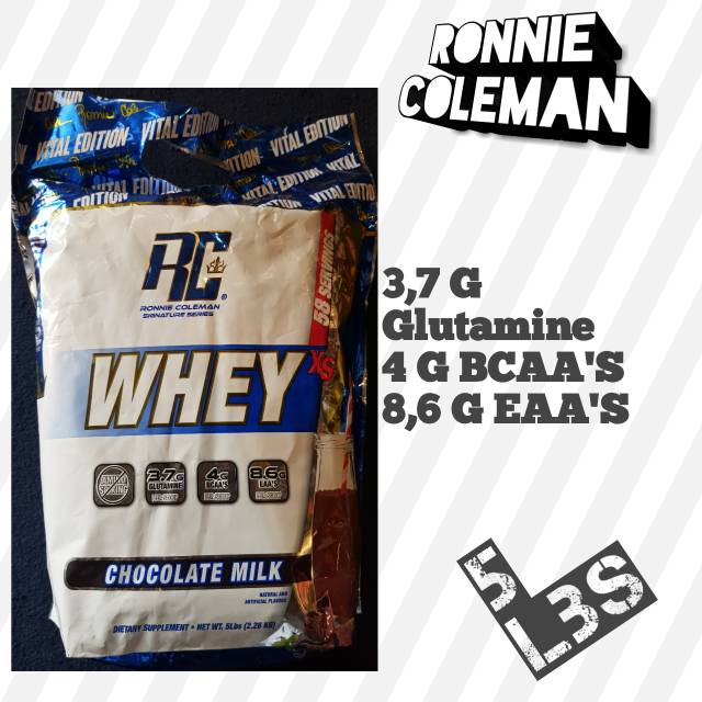 Jual RC Ronnie Coleman Vital Edition Whey XS 5 lbs | Shopee Indonesia