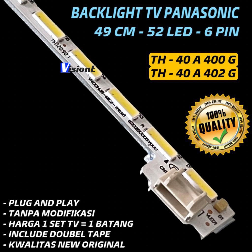 Jual BACKLIGHT TV LED PANASONIC TH-40A400G TH-40A402G TH40A400G ...