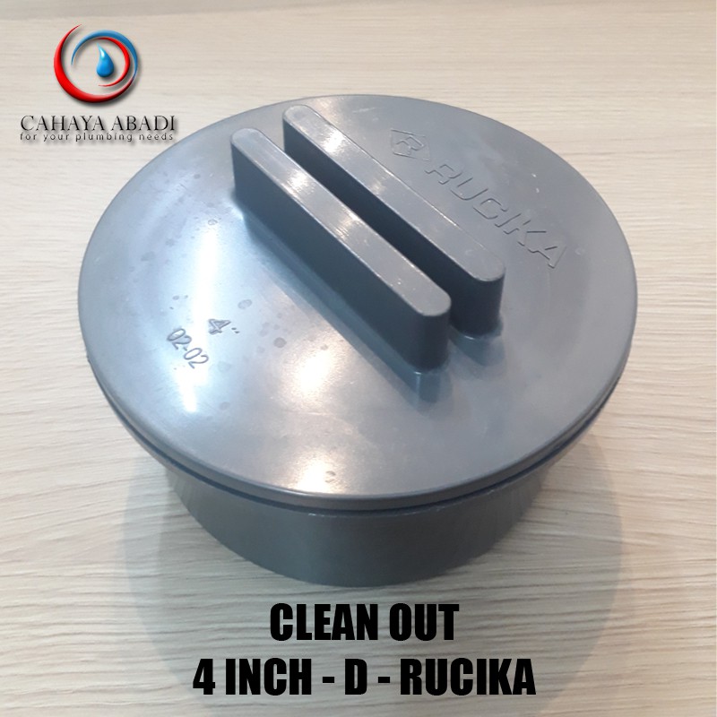 GROSIR - TUTUP KONTROL PIPA BUKA TUTUP - CLEAN OUT - 4 INCH - D ...